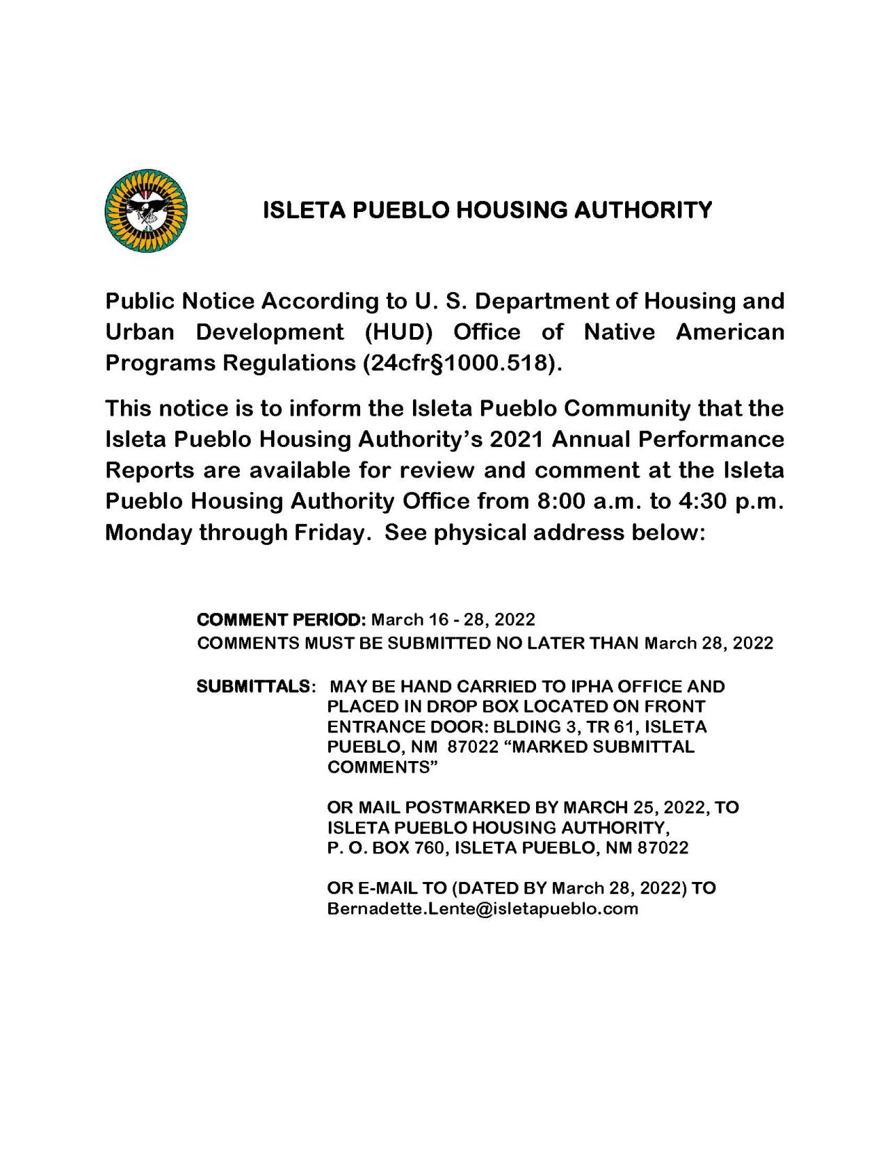 Recent Publications - Isleta Pueblo
