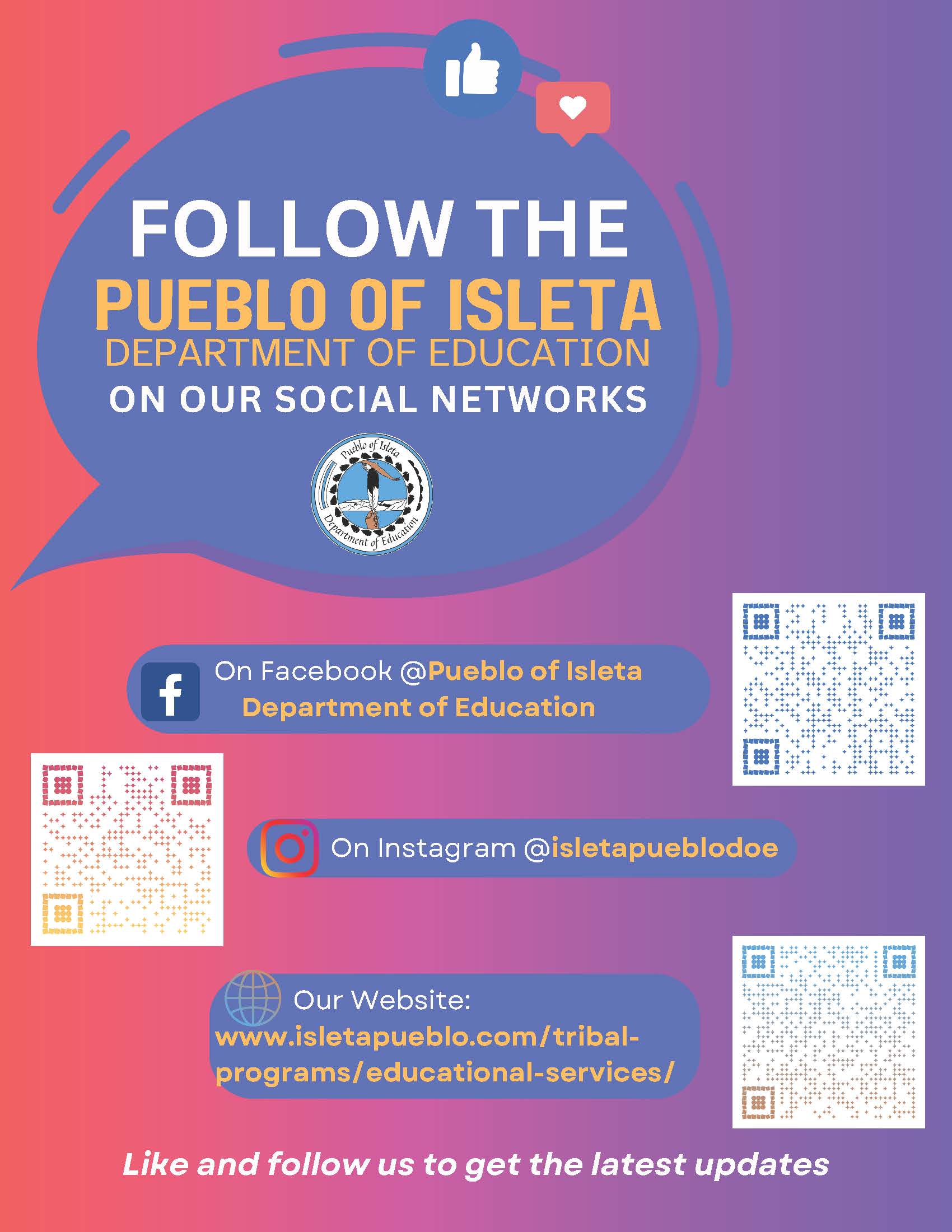 Announcements/Upcoming Events | Isleta Pueblo